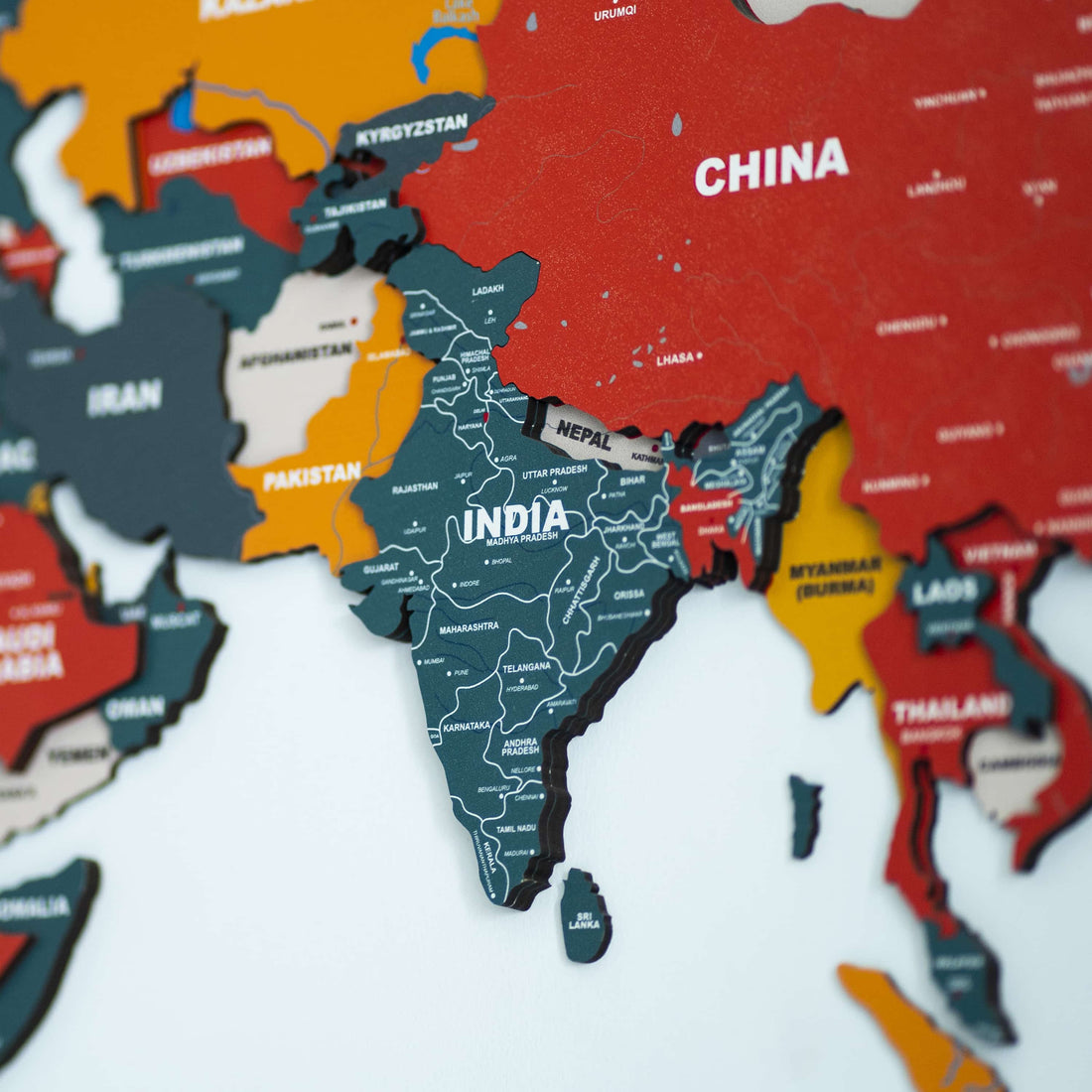 The Map Store - India's Exclusive Wooden World Map Manufacturer