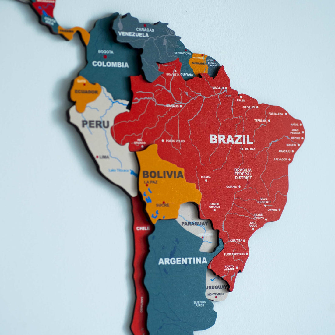 The Map Store - India's Exclusive Wooden World Map Manufacturer